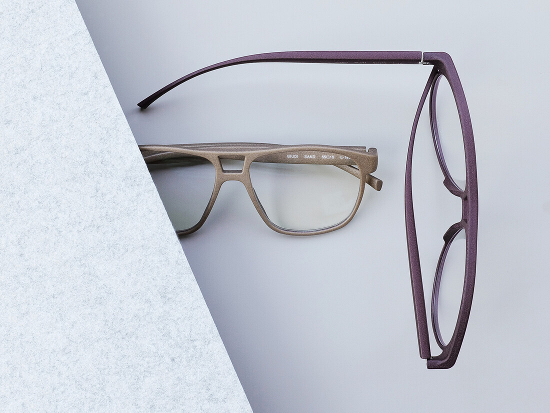 Nieuwe 3D-geprinte frames Guidi en Gydo • News - De Opticien
